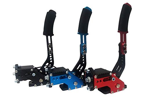 Anngo USB Handbrake PC Windows for Sim Racing Games G25 G27 G29 T500 FANATECOSW Dirt Rally +Clamp (Black Type 2)