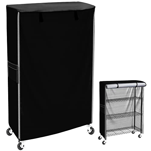 MOLLYAIR Shelf Cover - Oxford Cloth Fabric with Waterproof and Water-Resistant Coating,36x18x72 inch