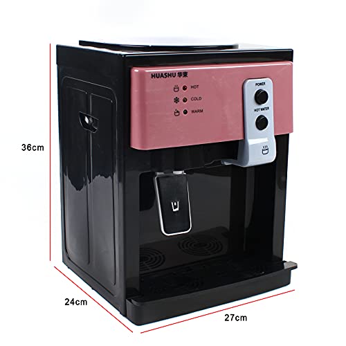 5 Gallon Electric Hot Cold Drinking Water Machine, Top Loading Water Cooler Dispenser 3 Temperature Settings Boiling Water, Normal Water, Ice (46-59 Degree F) for Home, Office