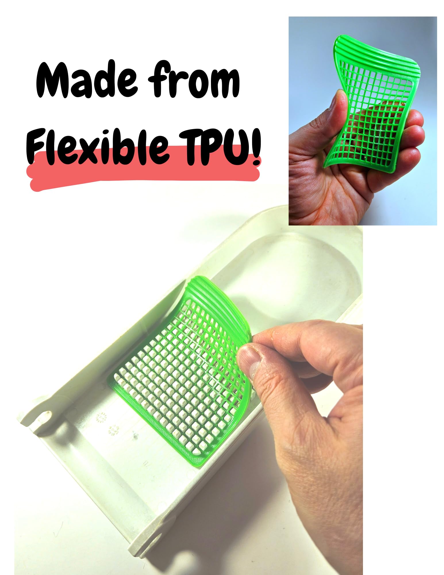 Onion Chopper Cleaning Tool - Easy Lift Tab - for Vidalia & Progressive Onion Choppers