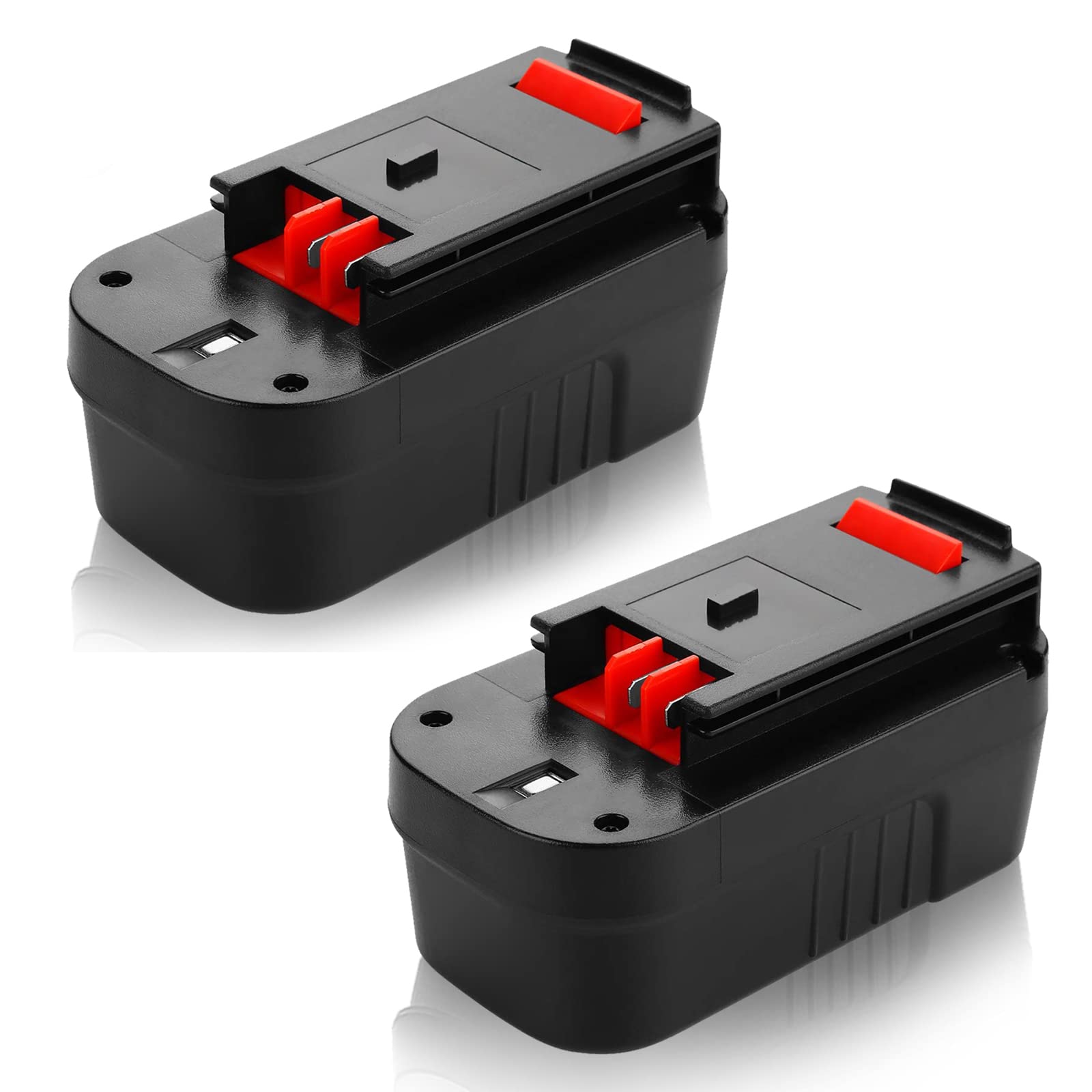 3600mAh HPB18 Ni-Mh Battery Compatible with Black and Decker 18V Battery Replacement for 244760-00 A1718 FS18FL FSB18 Firestorm Cordless Power Tools 2Packs