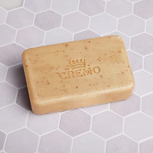 Cremo Exfoliating Body Bars Sage & Citrus - A Combination of Lava Rock and Oat Kernel Gently Polishes While Shea Butter Leaves Your Skin Feeling Smooth and Healthy (Pack of 3)