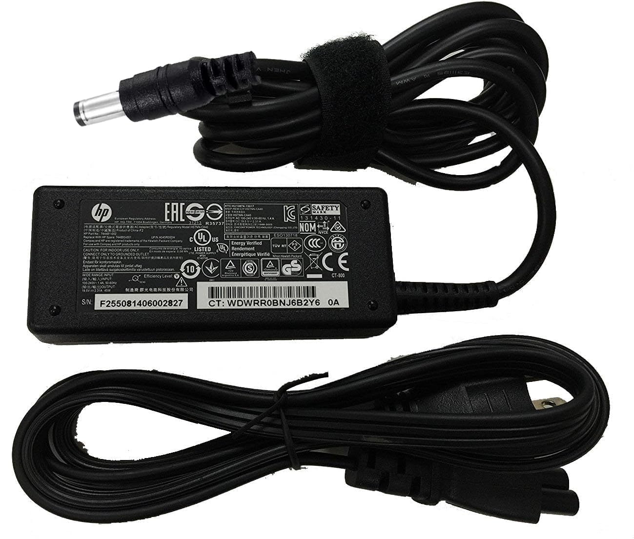 OEM Genuine 19V 2.1A AC/DC Adapter Compatible with HP VH240A 1KL30AA#ABA 1KL30AA#ABB 1KL30AT#ABU 2DS80AA#ABA 23.8" Full HD FHD IPS LCD LED Backlight Monitor 19.0VDC Power Supply Cord Battery Charger