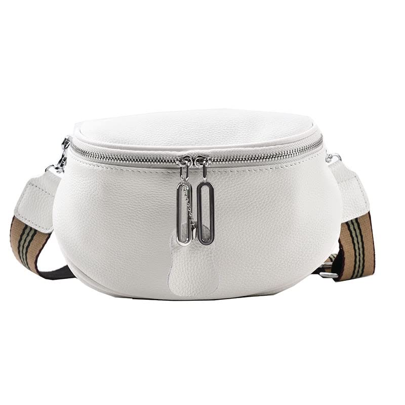 2022 Designer Women Shoulder Bag Genuine Leather Crossbody Bag Cow Leather Messenger Bag Small Size Tote Bag (white)