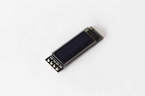 OLED Display Module for Mechanical Keyboards & Arduino, 3.3V-5V 0.91 Inch SSD1306 I2C (Black)