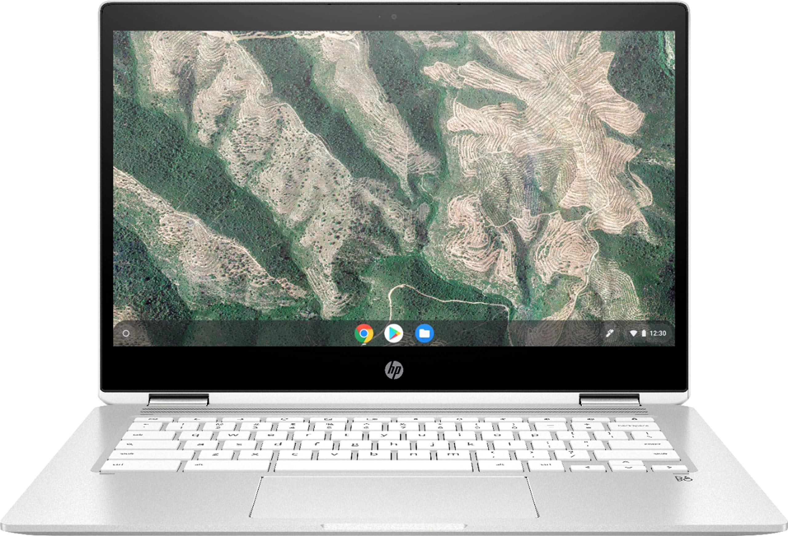 HP Chromebook x360 14b-ca0023dx 14 inches Touchscreen 1366 x 768 Intel Pentium Silver N5000 1.1GHz 4GB RAM 64GB eMMC ChromeOS (Renewed)