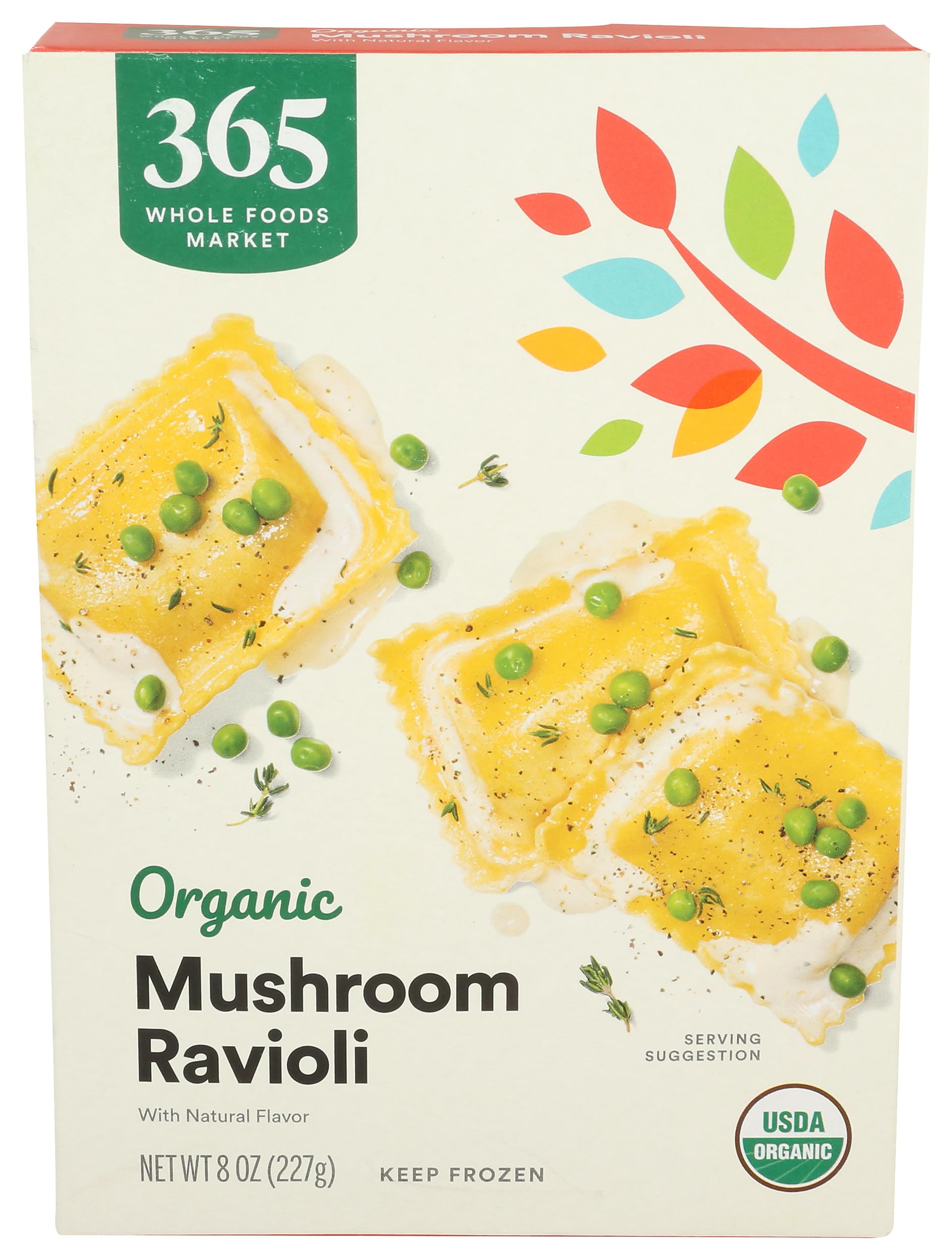 365 by Whole Foods Market, Ravioli Mushroom Organic, 8 Ounce