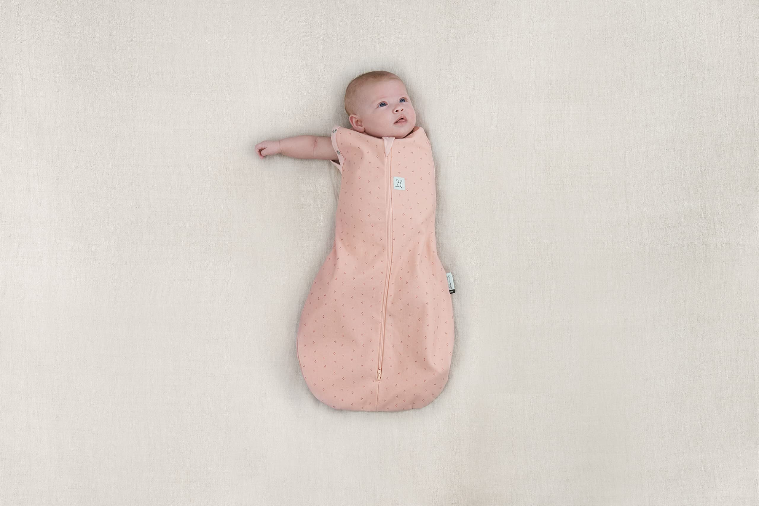 ergoPouch 0.2 TOG Cocoon Baby Sleep Sack 3-6 Months, Swaddle Sleeping Bag, Temperature Control Wearable Blanket (Berries)
