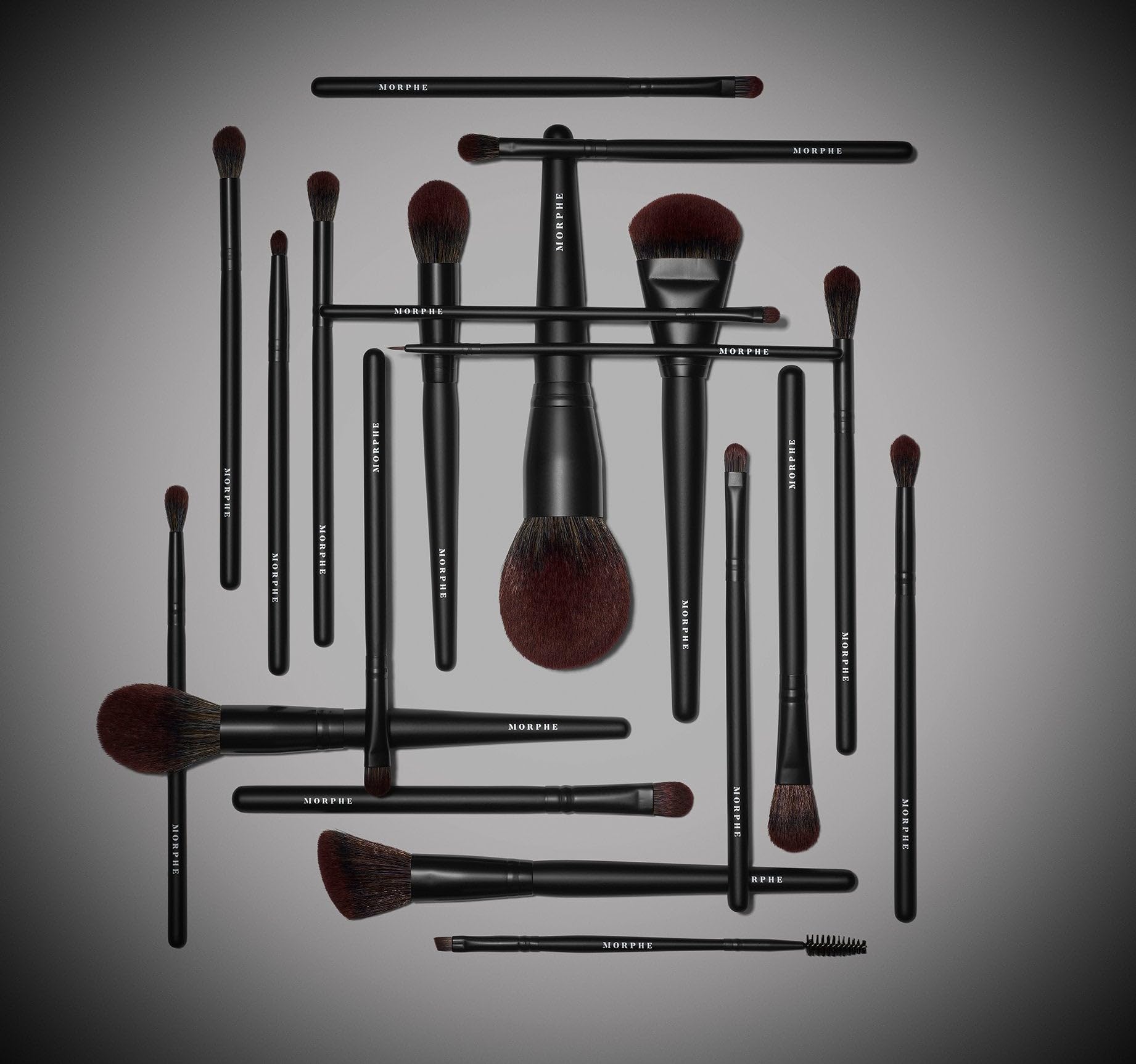 Morphe MUA Life Makeup Brushes - 20 Piece Makeup Brush Set of Eye and Face Brushes - Made with Synthetic Bristles and Includes Carrying Case (20 Count)