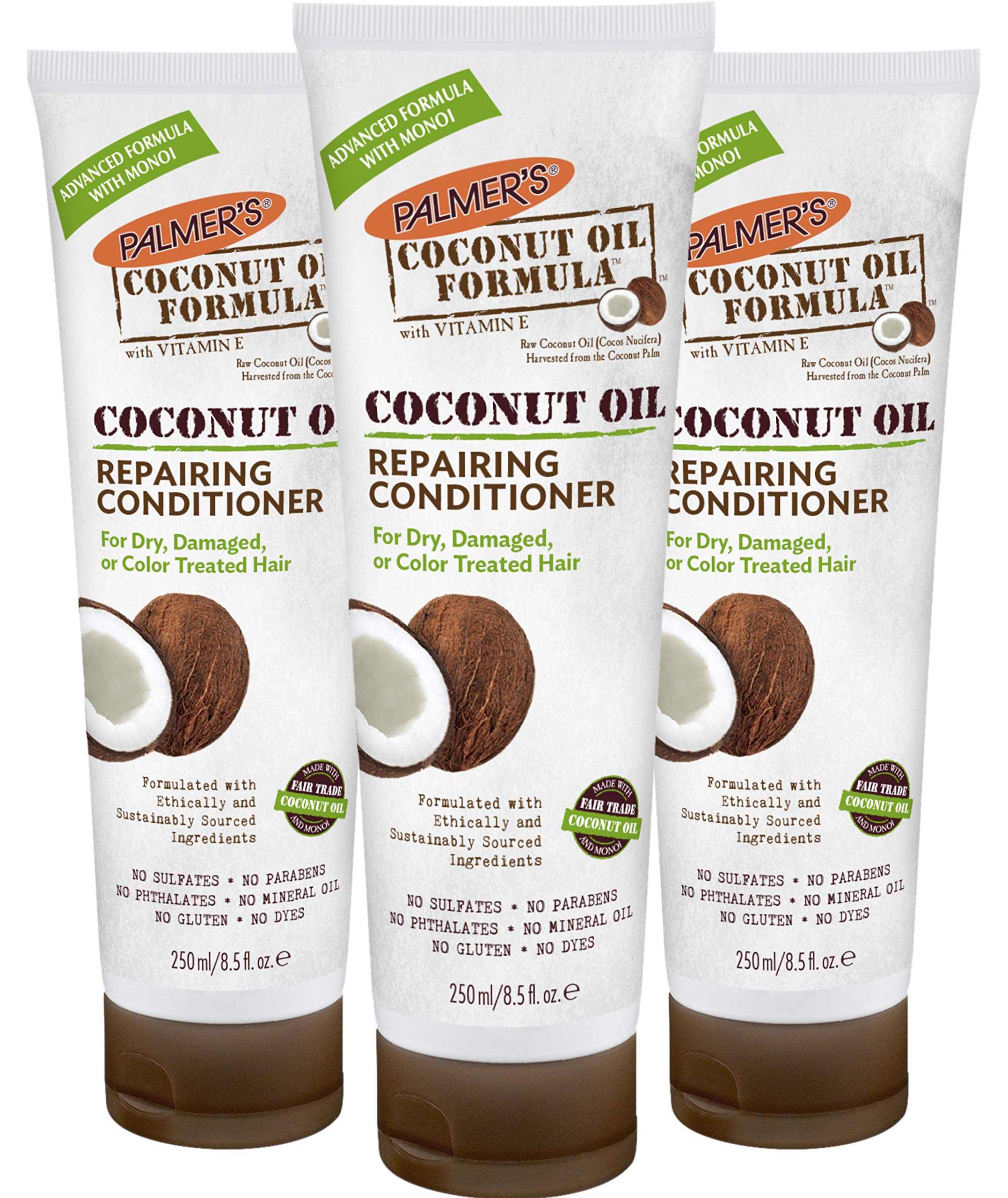 Palmer's Coconut Oil Formula Repairing Conditioner, 8.5 Ounce (Pack Of 3)
