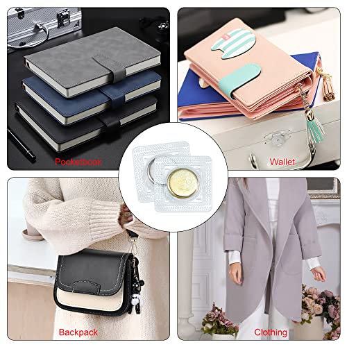 Hysagtek 20 Pairs Hidden Magnetic Snap 15mm 20mm Invisible Sew Magnetic Purse Closure Fastener Hidden Magnet Fastener for Handbag Clothing DIY Craft Sewing, 2 Sizes