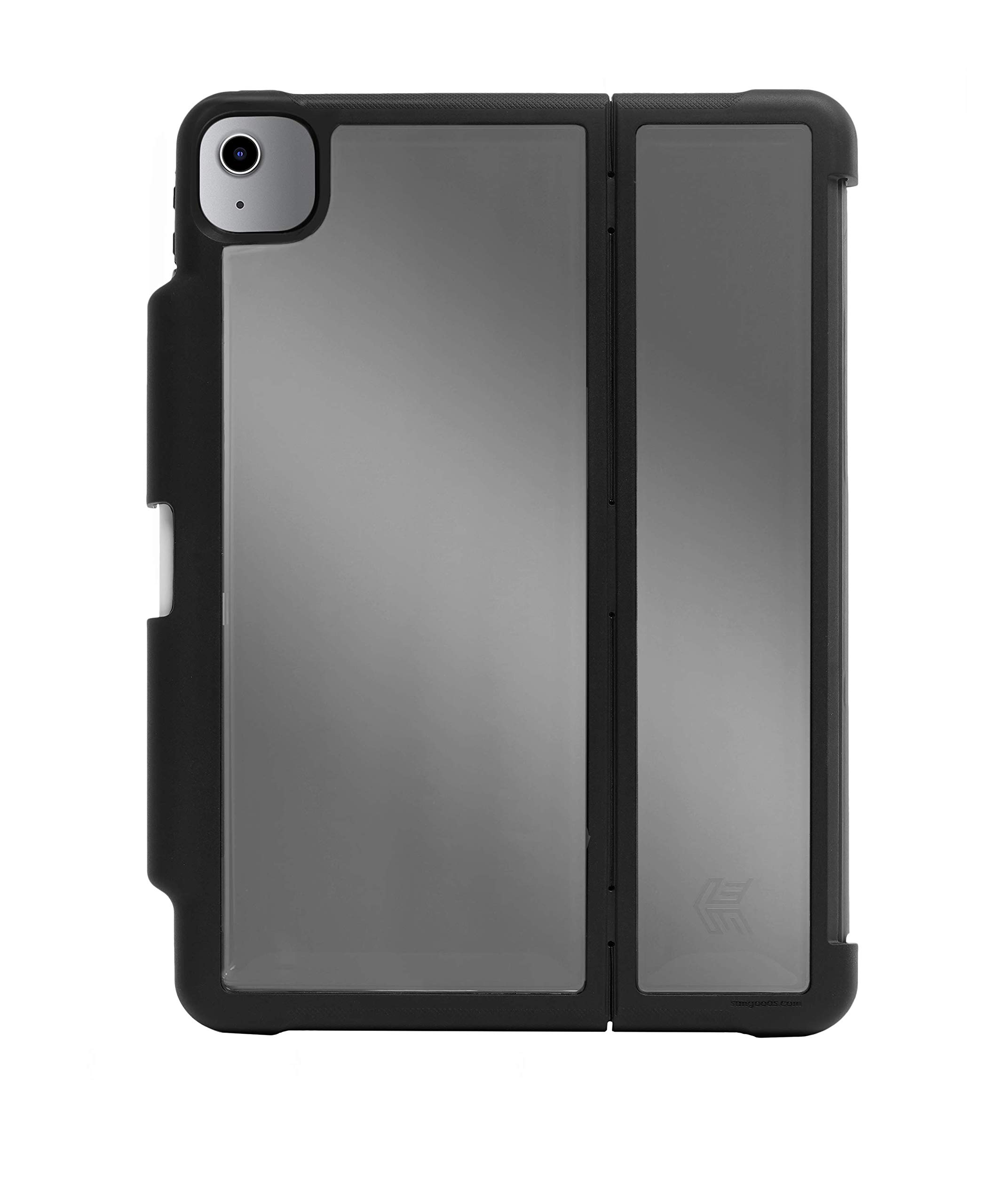 STM Dux Shell Magic Folio for iPad Air (5th/4th Gen) & iPad Pro 11" (4th/3rd/2nd/1st Gen) - Ultra-Protective Case with Apple Pencil Storage - Black