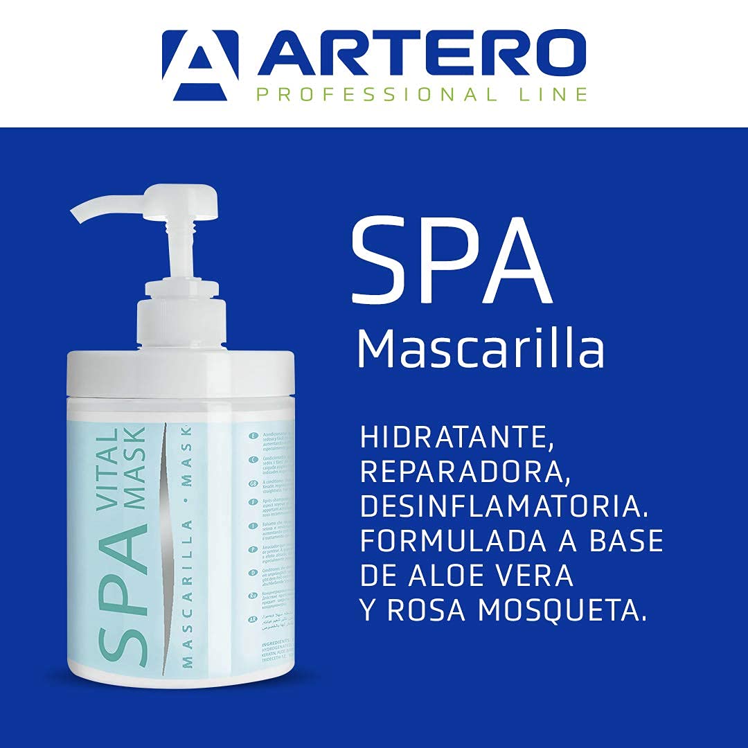 ARTERO SPA Mask for Dogs and Cats, with Aloe Vera & Rosehip. 21.8 Oz.