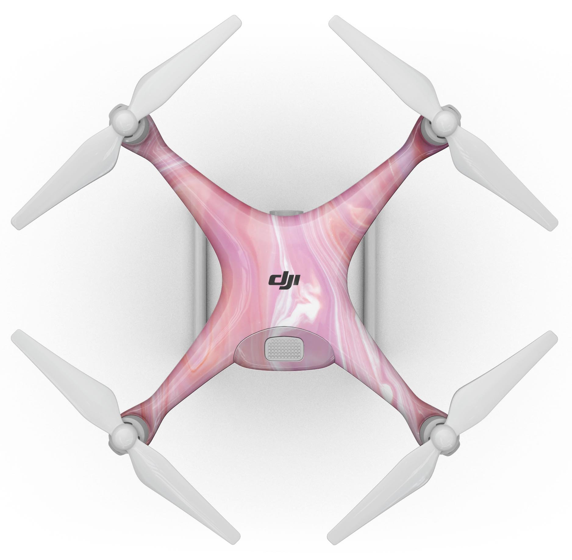 Design Skinz Design Skinz Marbleized Pink Paradise Full-Body Wrap Decal Skin-Kit Compatible with The Drone DJI Mavic Air
