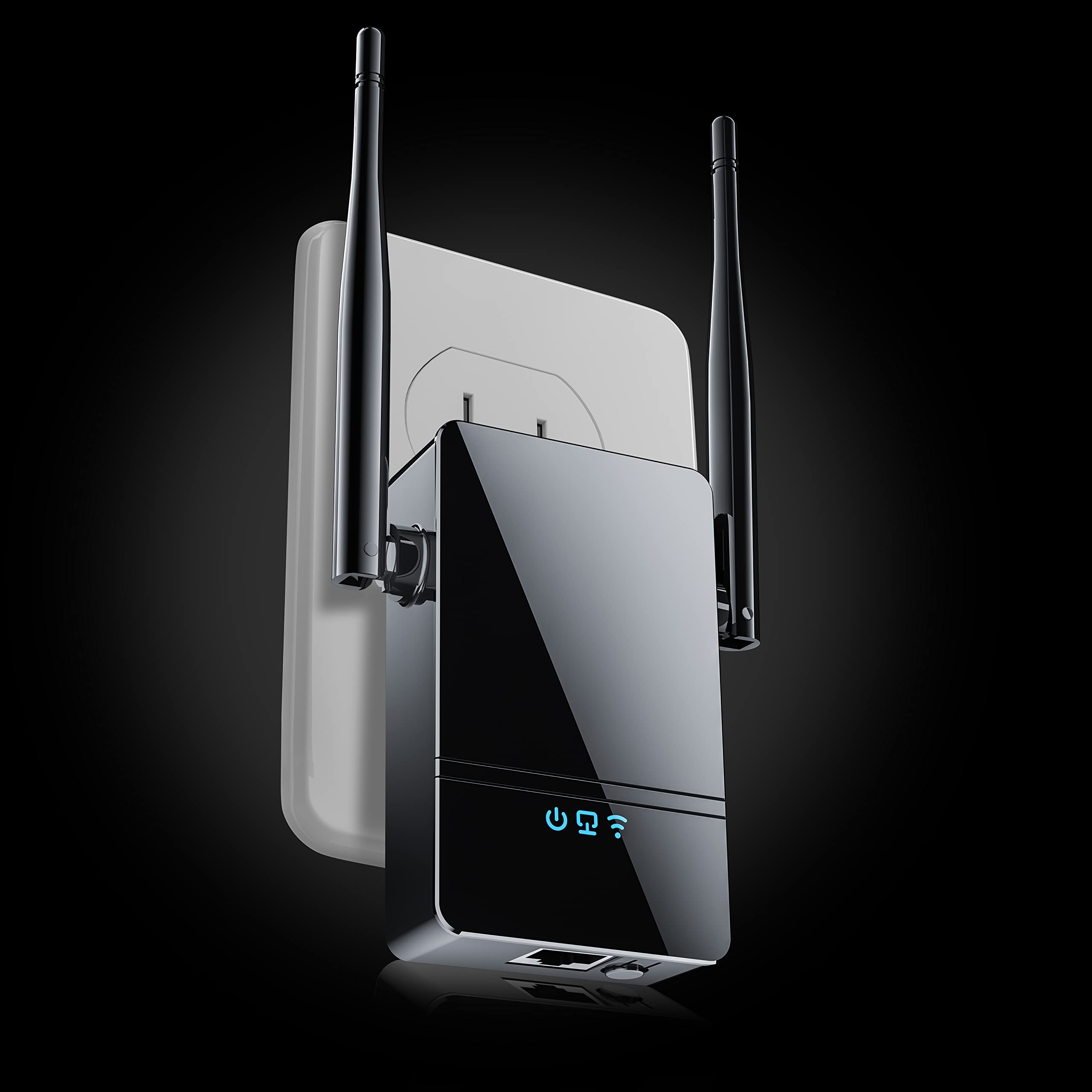 2022 Newest WiFi Extender Signal Booster for Home up to 8000sq.ft and 41 Devices,Internet Repater with Ethernet Port, Wireless Amplifier Long Range Coverage, 1 Tap Setup, Supports Access Point Mode…