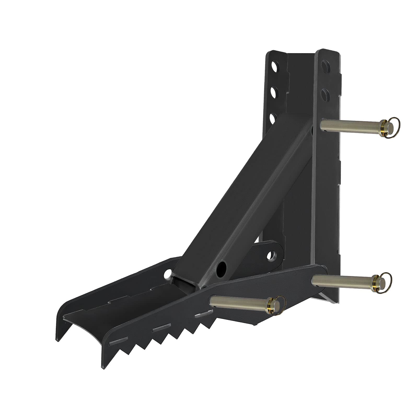 Mophorn 24 inch Excavator Hydraulic Thumb Backhoe Excavator Thumb Attachments Weld 1/2 Inch Teeth Thick Steel Plate Assembly CNC Plasma Cut Bolt-On Design