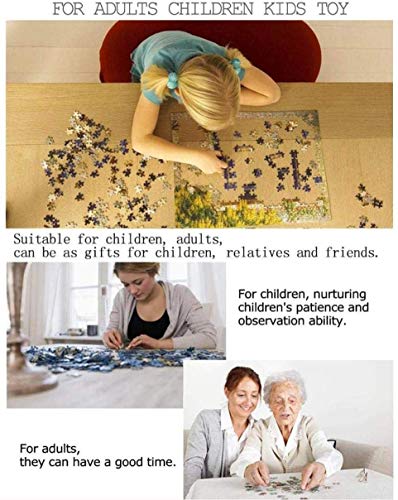 500 Piece Drina House Reflection Large Piece Jigsaw Puzzles for Adults Educational Toy for Kids Creative Games Entertainment Wooden Puzzles Home Decor