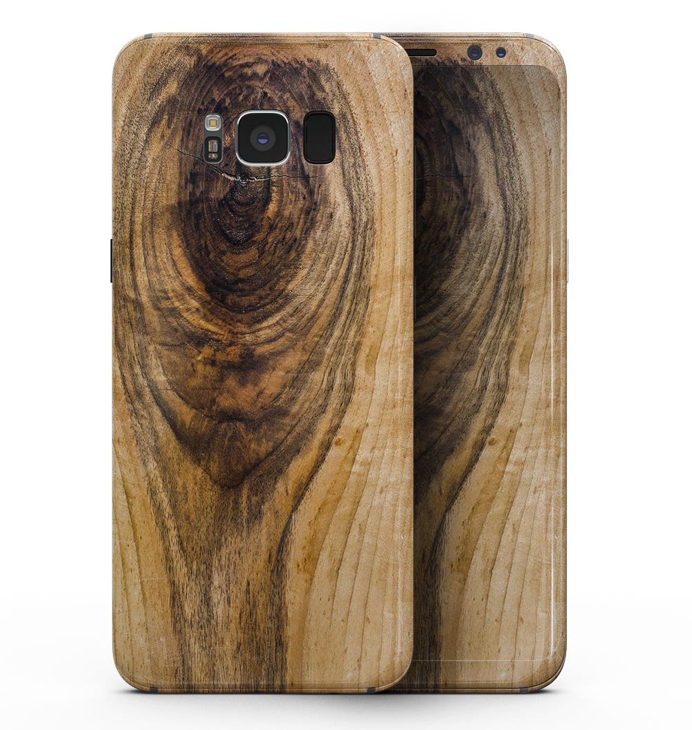 Design Skinz Design Skinz Light Knotted Woodgrain Full-Body Wrap Decal Skin-Kit for The Galaxy S7