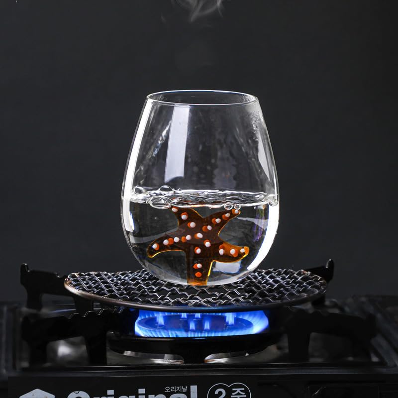500ml Borosilicate Glass for Wine Plant 3D Animal Single Layer Cups (Flamingo)