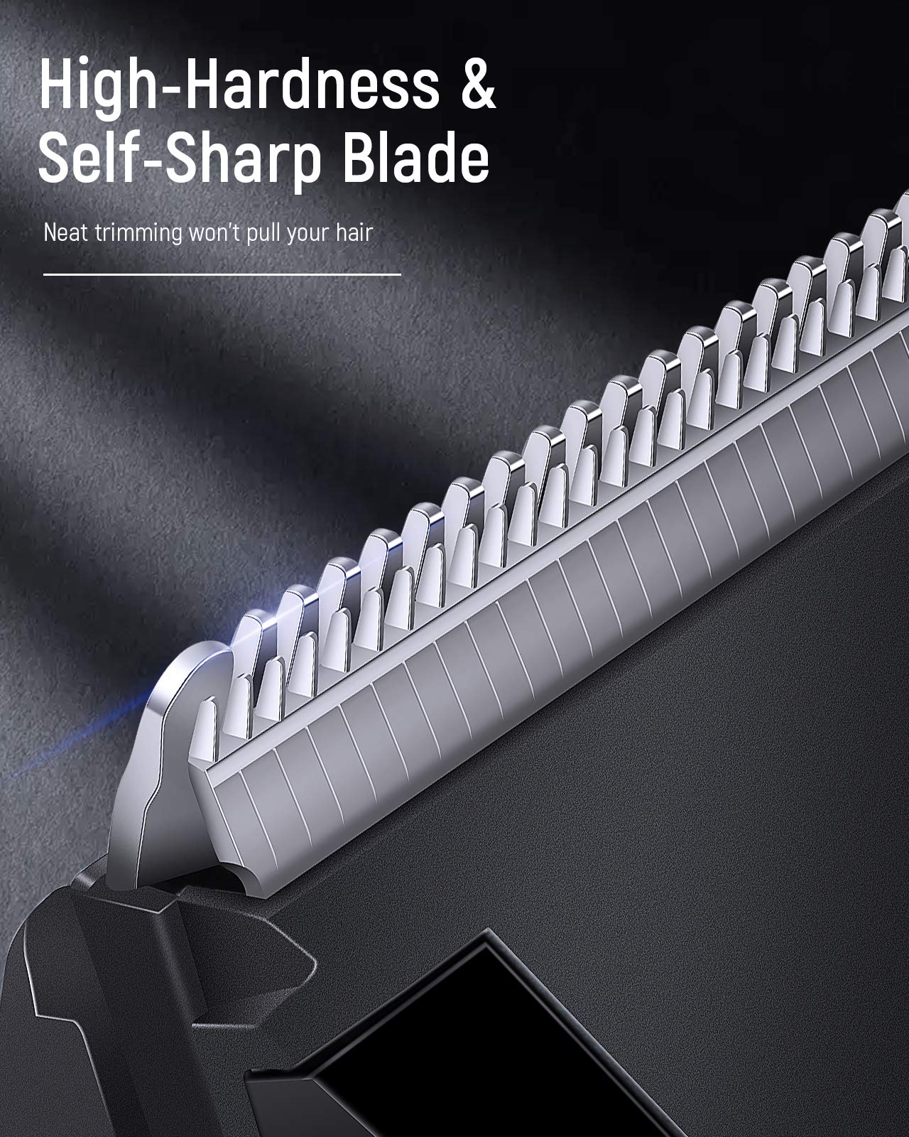 SUPRENT Professional Beard Trimmer for Men with Precision Dial, Cordless Hair Mustache Trimmer with 57 Adjustable Precision Lengths, USB Quick Charge