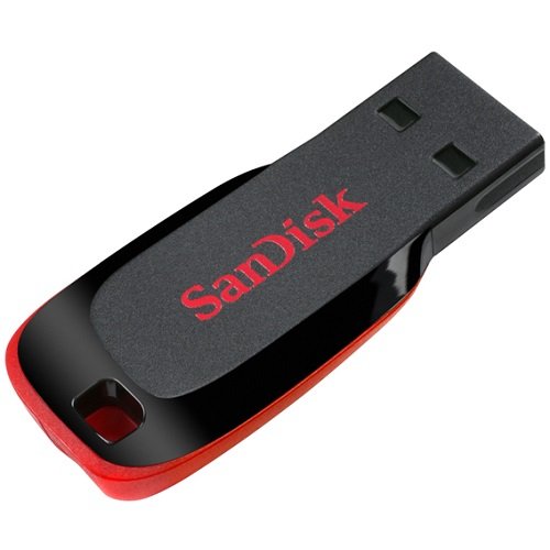 SanDisk Cruzer Blade USB 2.0 Flash Drive SDCZ50-016G-B35 Jump Drive with Everything But Stromboli (TM) Lanyard