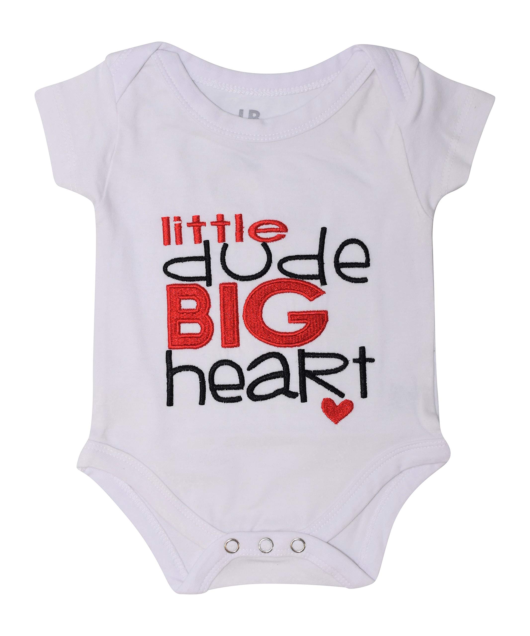 Unique Baby Boys Valentine's Day Bodysuit with XO Pants Clothing Set (18m)