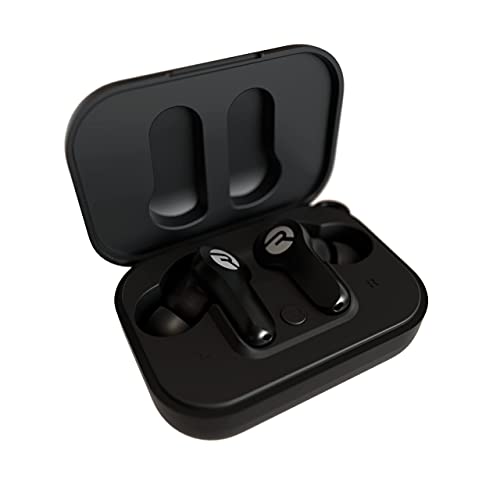 Raycon Work Earbuds Bluetooth Wireless Earphones with Microphone- Stereo Sound in-Ear Bluetooth Headset True Wireless Earbuds with 32 Hours of Battery Life (Carbon Black)
