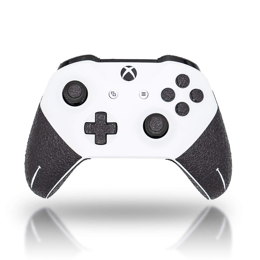 Dragon Grips Xbox One Controller Grips | Rubber Grip Wrap Skins | Xbox One Controller Accessories with Hexagon Decal Sticker Set of 57 Pieces 1/2" for Phone, Mouse, Keyboard Gaming Grip Stickers