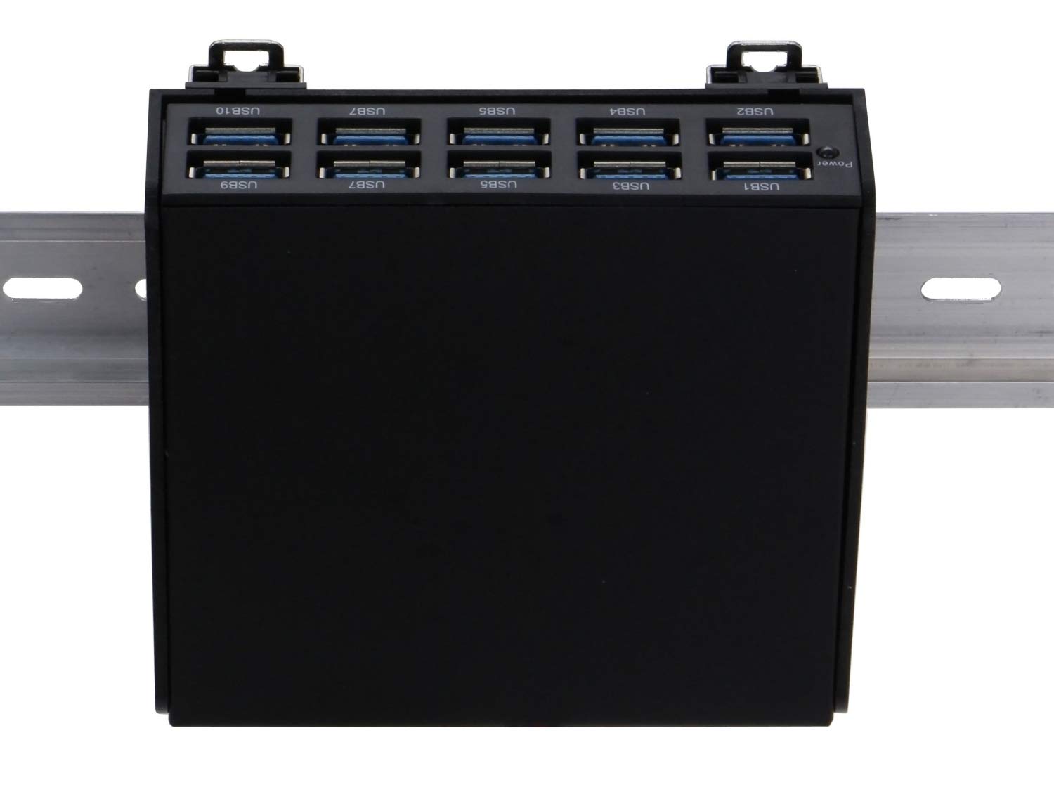 SEDNA - USB 3.1 Gen 1 (USB 3.0) 4 Port DIN-Rail Mounting Hub, for Industrial Control/Server Cabinet mounting Applications