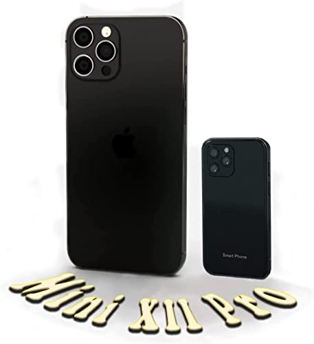 iLight Mini Smartphone 12 Pro - The World's Smallest 12 Pro Android Mobile 4G LTE Phone, Super Small 3" HD Touch Screen Global Unlocked Great for Kids 3GB RAM / 32GB ROM Tiny iPhone 12 Pro Look Alike