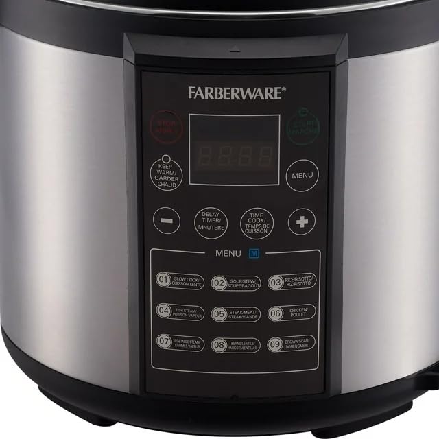 7-in-1 Programmable Digital Pressure Cooker, 6 Quart