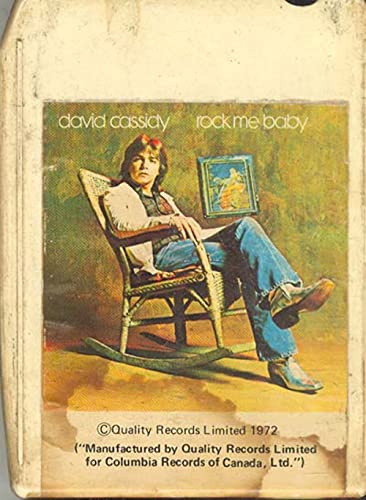 David Cassidy: Rock Me Baby 8 Track Tape