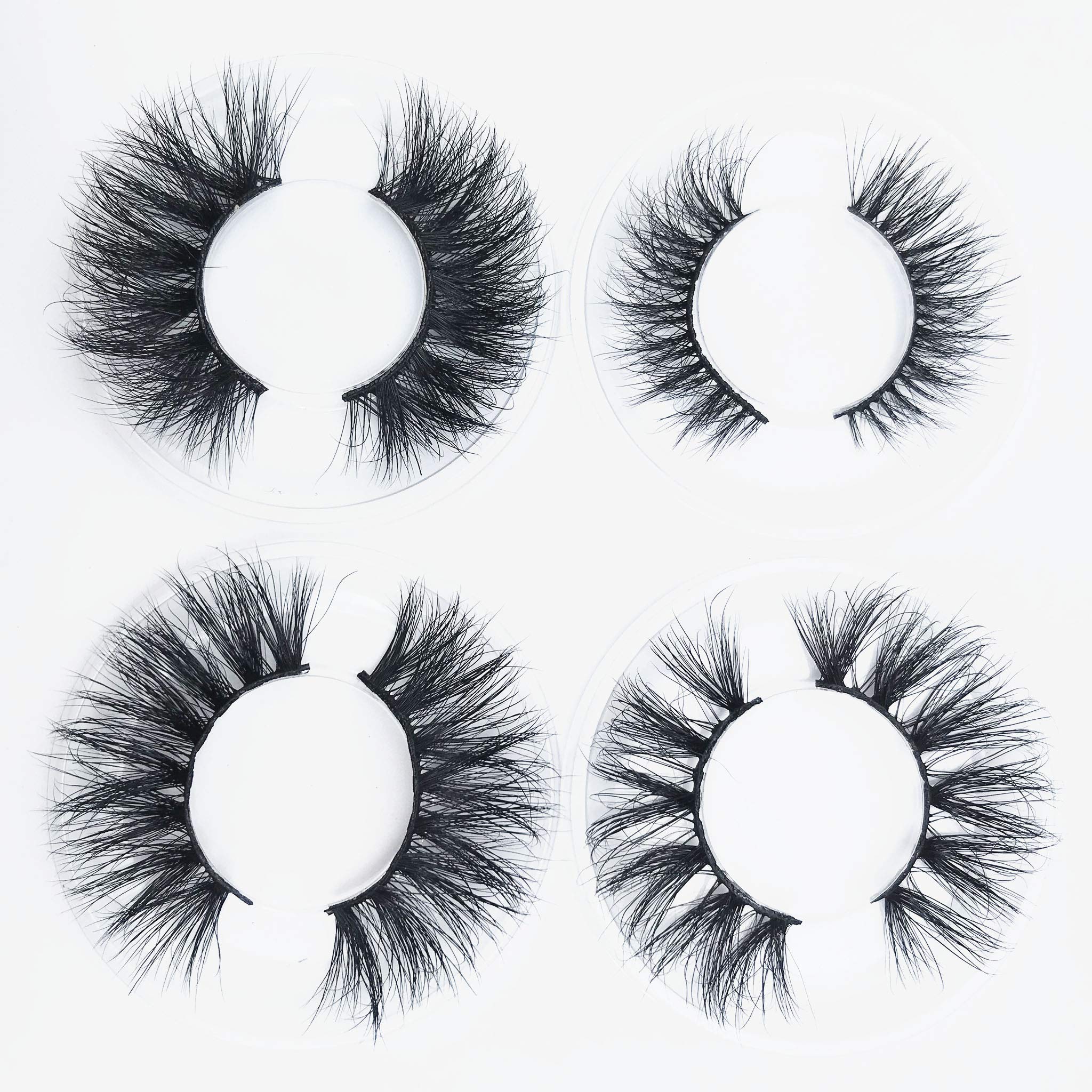 3D Mink Eyelashes 10 Styles Luxurious Fluffy False Lashes 100% Siberian 3D Mink Fur Eyelashes Reusable Handmade Natural Look Lashes Fake Eyelashes