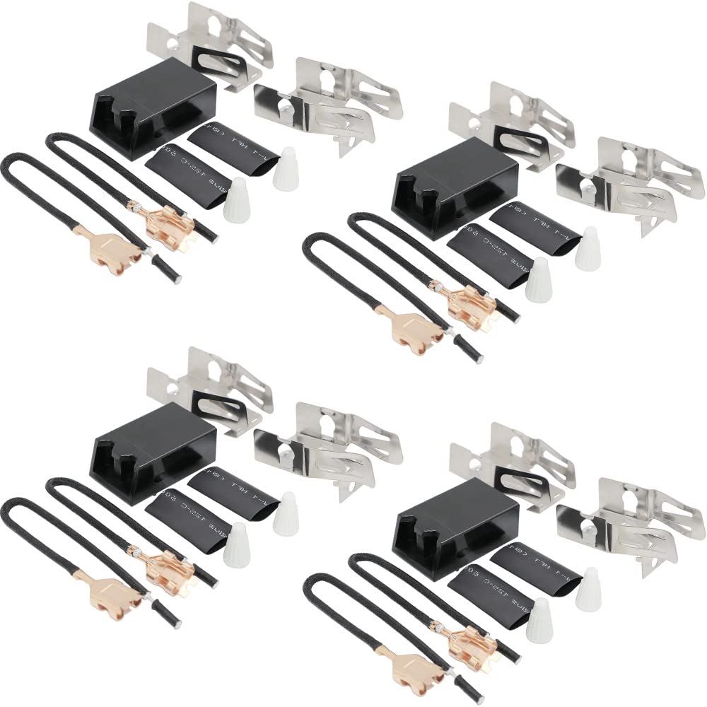 330031 Range Burner Receptacle kit Replacement for 5303935058 814399 5301167733 WB17X210 by AMI PARTS (4 Pack)