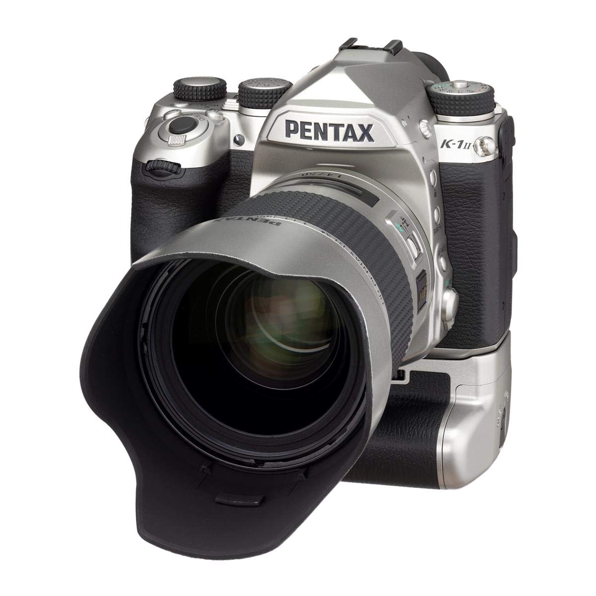 Pentax K-1 Mark II DSLR Camera Body, Limited Silver Edition, with BG-6 Battery Grip