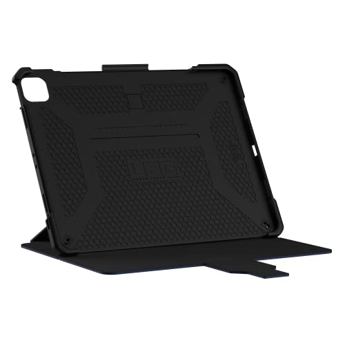 URBAN ARMOR GEAR UAG iPad Pro 12.9" (6th Gen 2022, 5th Gen 2021) Case Blue Cobalt Metropolis Rugged Heavy Duty Protective Cover Multi-Angle Viewing Folio Stand with Pencil Holder