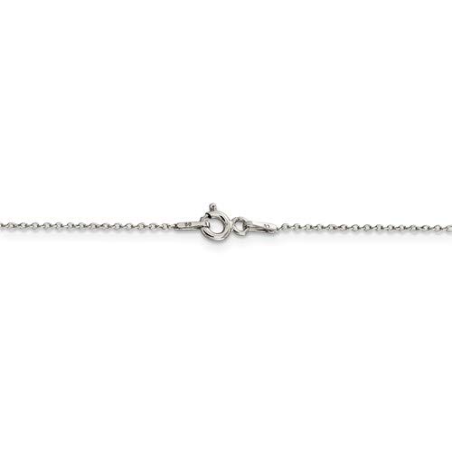 925 Sterling silver 16-inch Green, White, Lavender Jade Elephant Pendant Necklace (20mm x 28mm) (Lavender Jade)