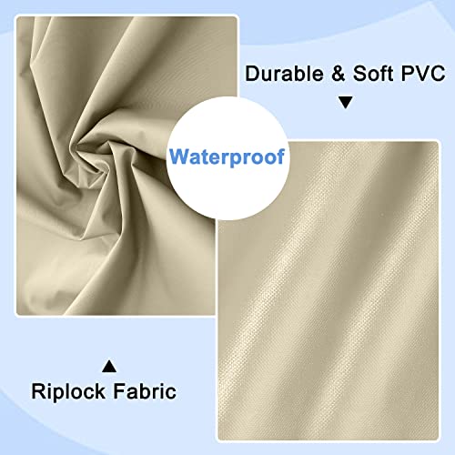 ABCCANOPY Waterproof Outdoor Patio Fire Pit Cover Lawn Patio Fire Bowl Covers Heavy Duty UV Resistant Dust Proof Protective Covers, 44" Lx 44" Wx 24" H