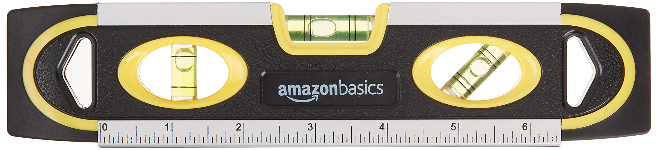 Amazon Basics 24-Inch Heavy Duty Shock Resistant Aluminum Alloy Magnetic Spirit Level