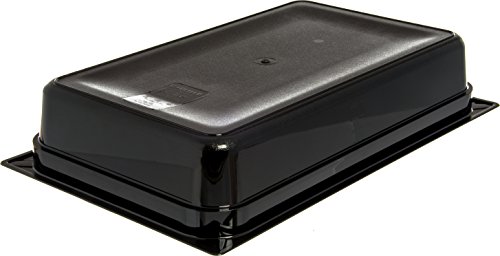 Carlisle FoodService Products 10401B03 StorPlus High Heat Food Pan, 4" Deep, Full Size, Black
