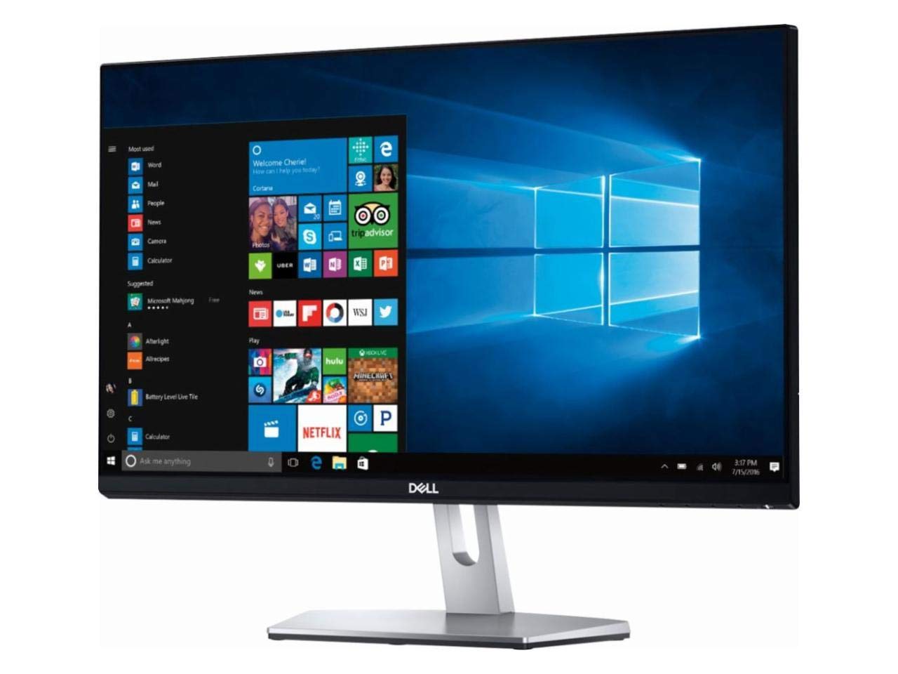 Dell - S2319NX 23 IPS LED FHD Monitor - Black/Silver