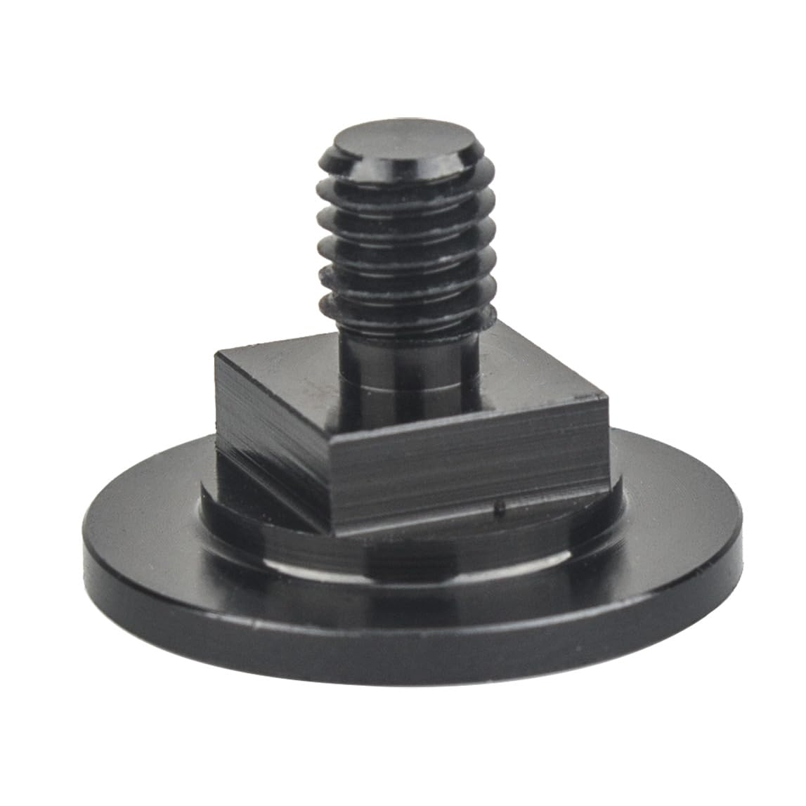 3mirrors Welding Hood (Pipeliner) Helmet Fasteners Headgear Replacement Parts Accessories Screws Flip Hood Aluminum - 1 Pair (Black Anodized Knurled)