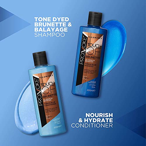 PROVOKE Blue Conditioner – Hydrating Blue Hair Mask for Brassiness Brown Hair