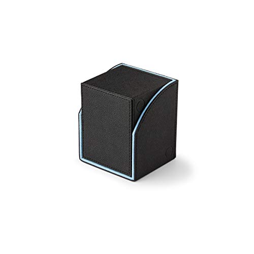 Arcane Tinmen Dragon Shield: Nest Deck Box - Black and Blue, Small, (ART40103)