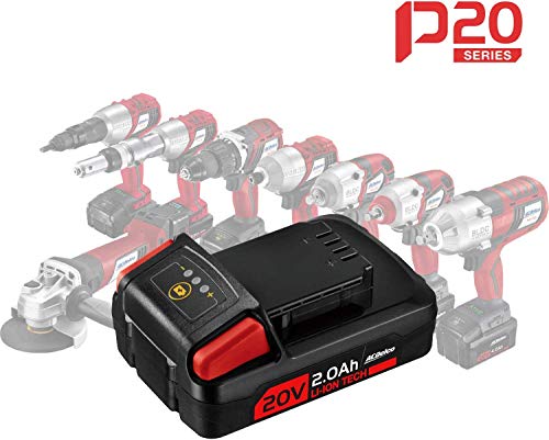 ACDelco ARI20174-PM P20 Series 20V Cordless Li-ion 1/2β 369 ft-lbs. Heavy Duty Brushless Impact Wrench Tool Kit