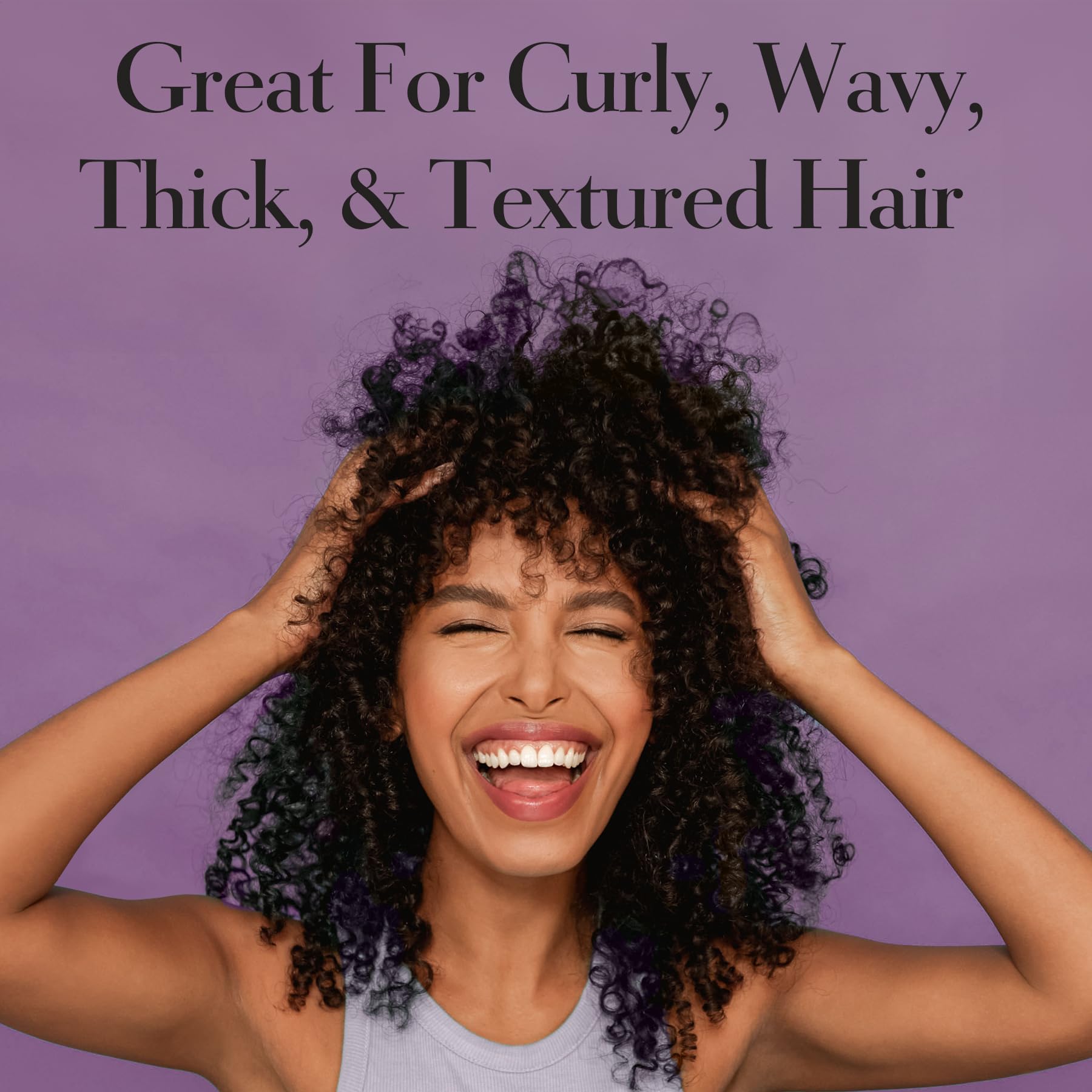 Saphira Divine Curly Conditioner, Sulfate-Free, Paraben-Free, Hydrates, Defines and Softens Curly, Wavy, Multi-Textured, Thick Hair