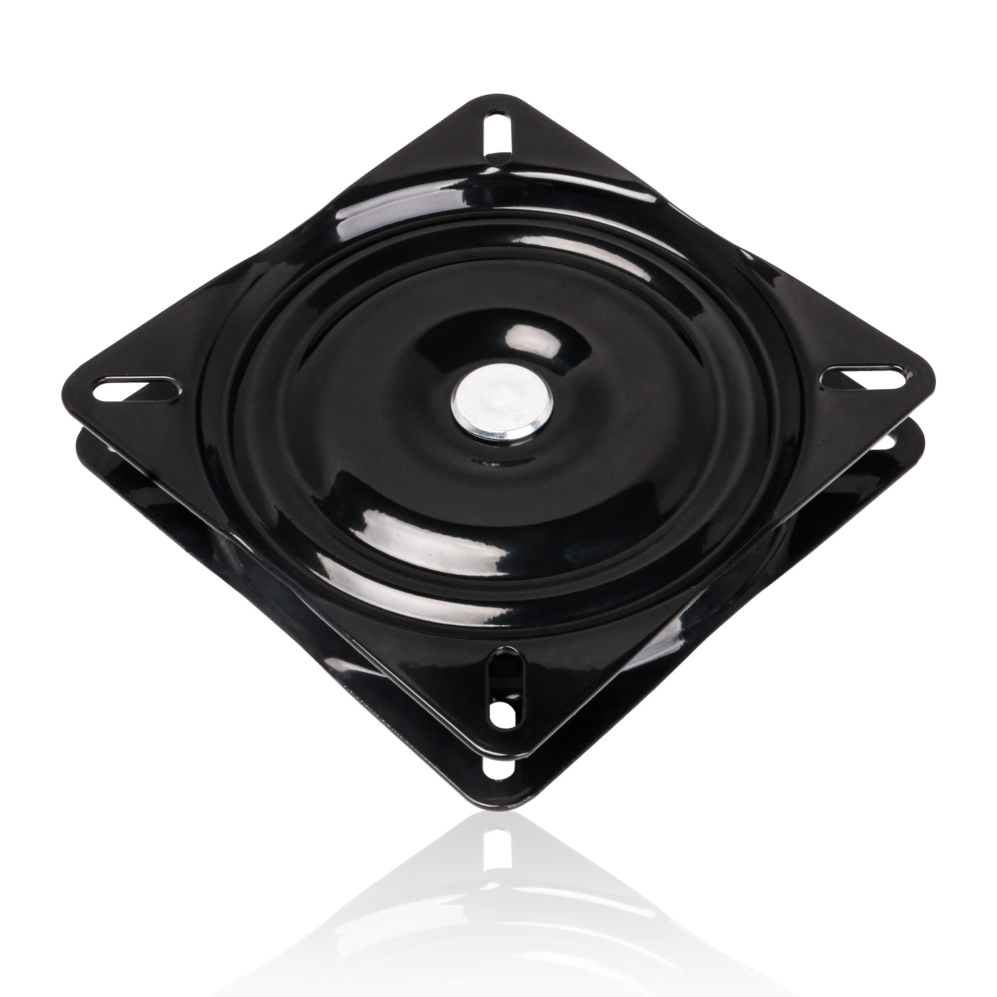 6" Square Swivel Replacement for Recliner Chair or Furniture - Ball Bearing Swivel A3 Steel Plate