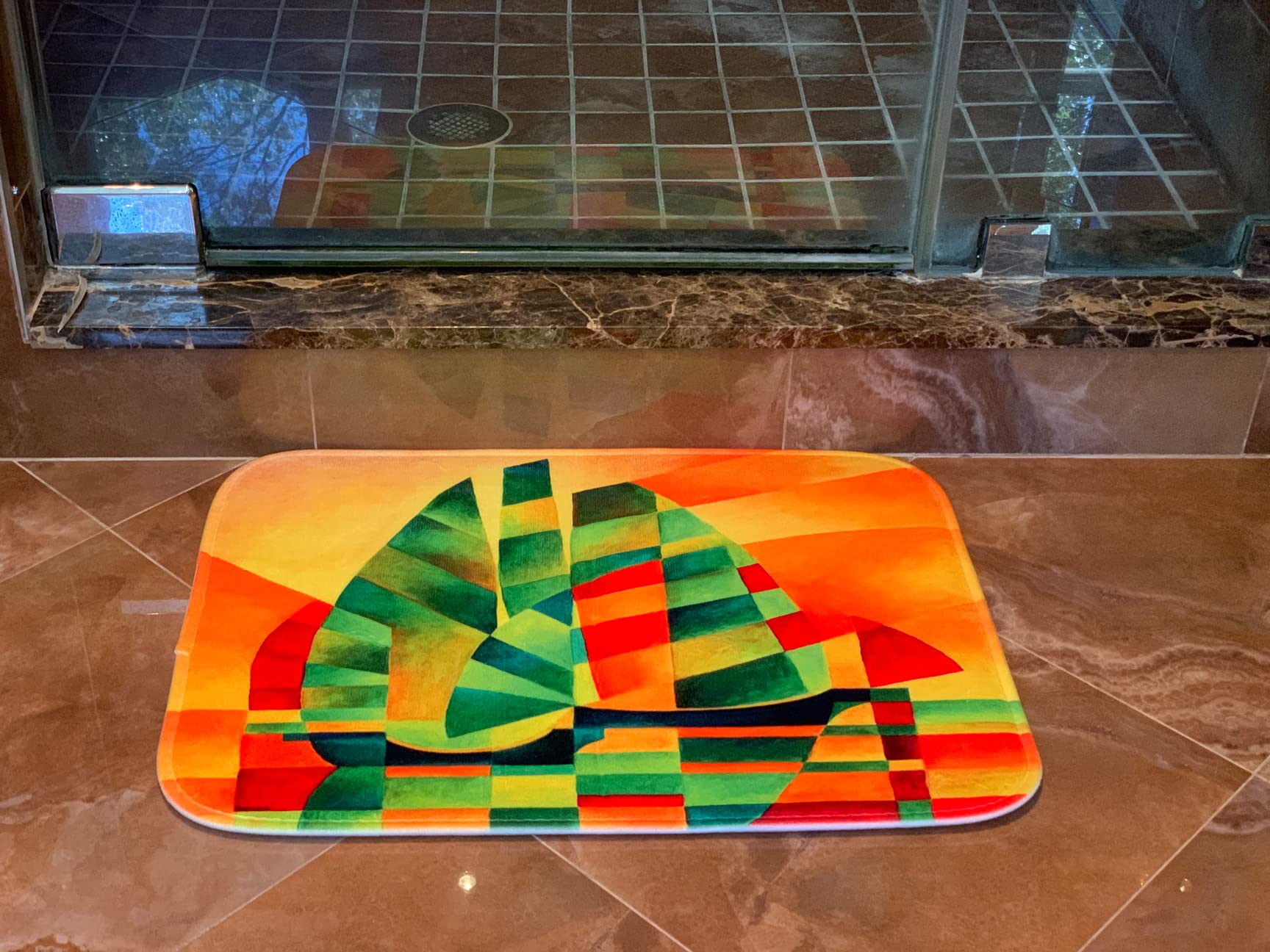 3dRose - Canada Geese, Grand Teton NP, Wyoming - US51 POX0040 - Pete Oxford - Bathroom Bath Rug Mat - (rug-97516-1)