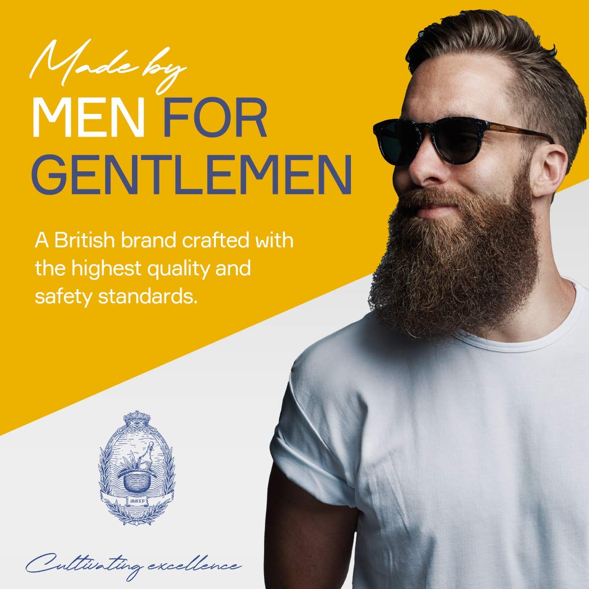 SEVEN POTIONS Beard Conditioner for Men – Prevents Beard Itch and Dandruff – Natural, Vegan, Cruelty Free (Citrus Tonic, 3.4 FL OZ)