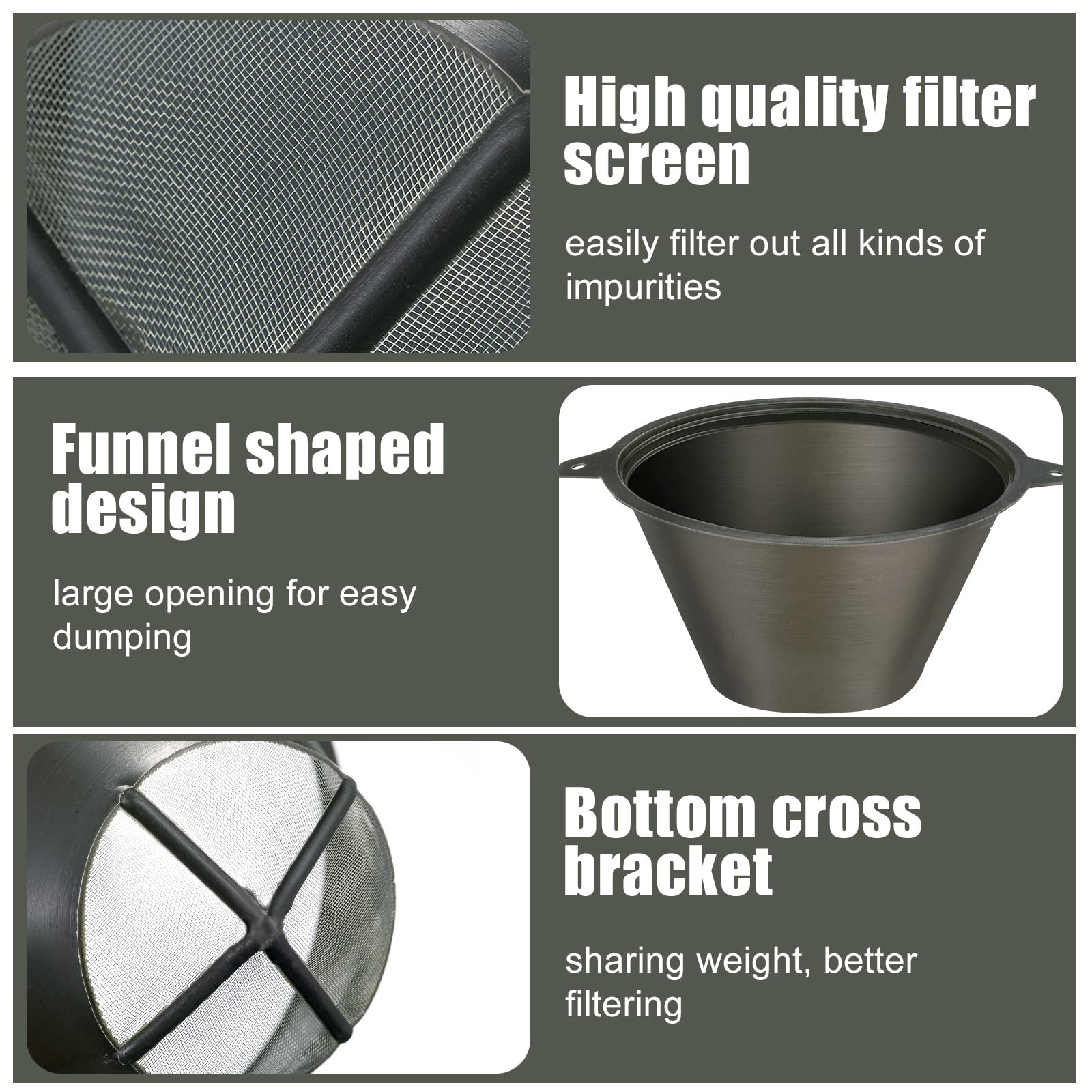 30 Pcs Paint Filter 100 mm Plastic Paint Strainer with Fine Nylon Mesh Reusable Industrial Nylon Mesh Paint Filter for Filter Oil, Water Based Oil Paints, Food Residue